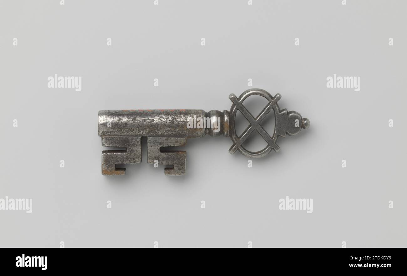 Pipe key, c. 1700 - c. 1800 Pipe key with St. Andries Cross in the oval ...
