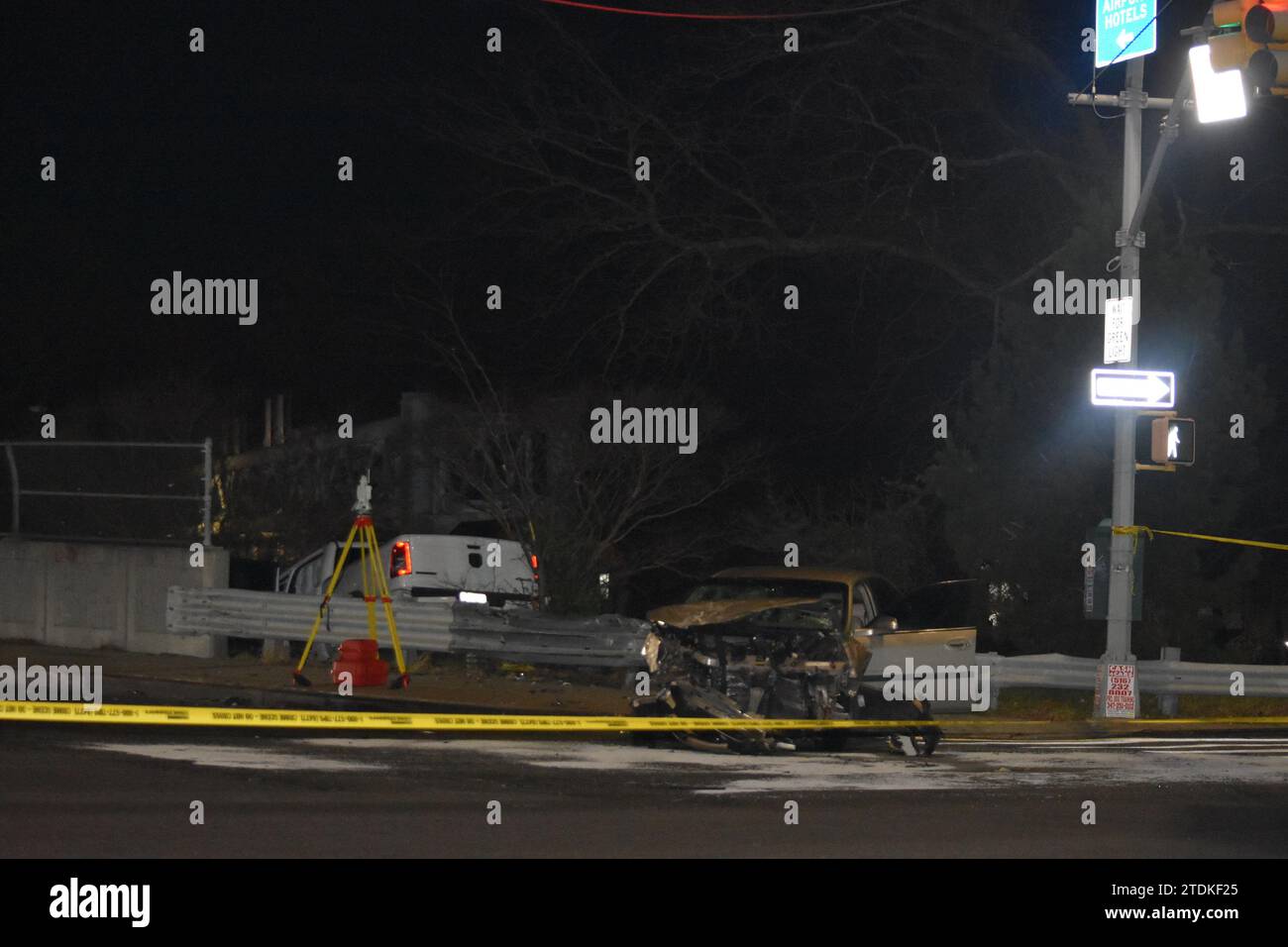 Queens, New York, USA. 18th Dec, 2023. (NEW) Fatal accident ...