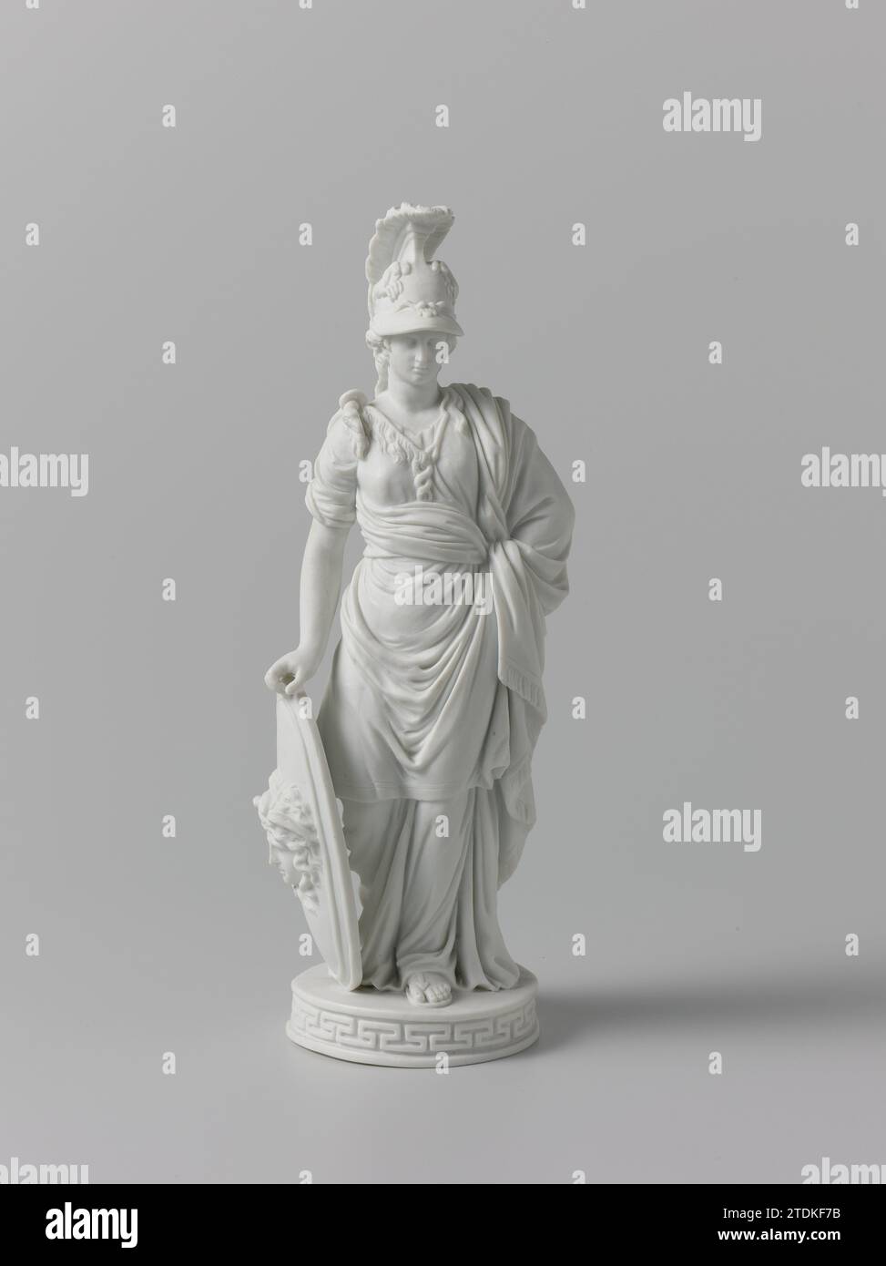 Minerva, Meissener porcelain manufactory, 1796 Figure of Biscuit. On a ...