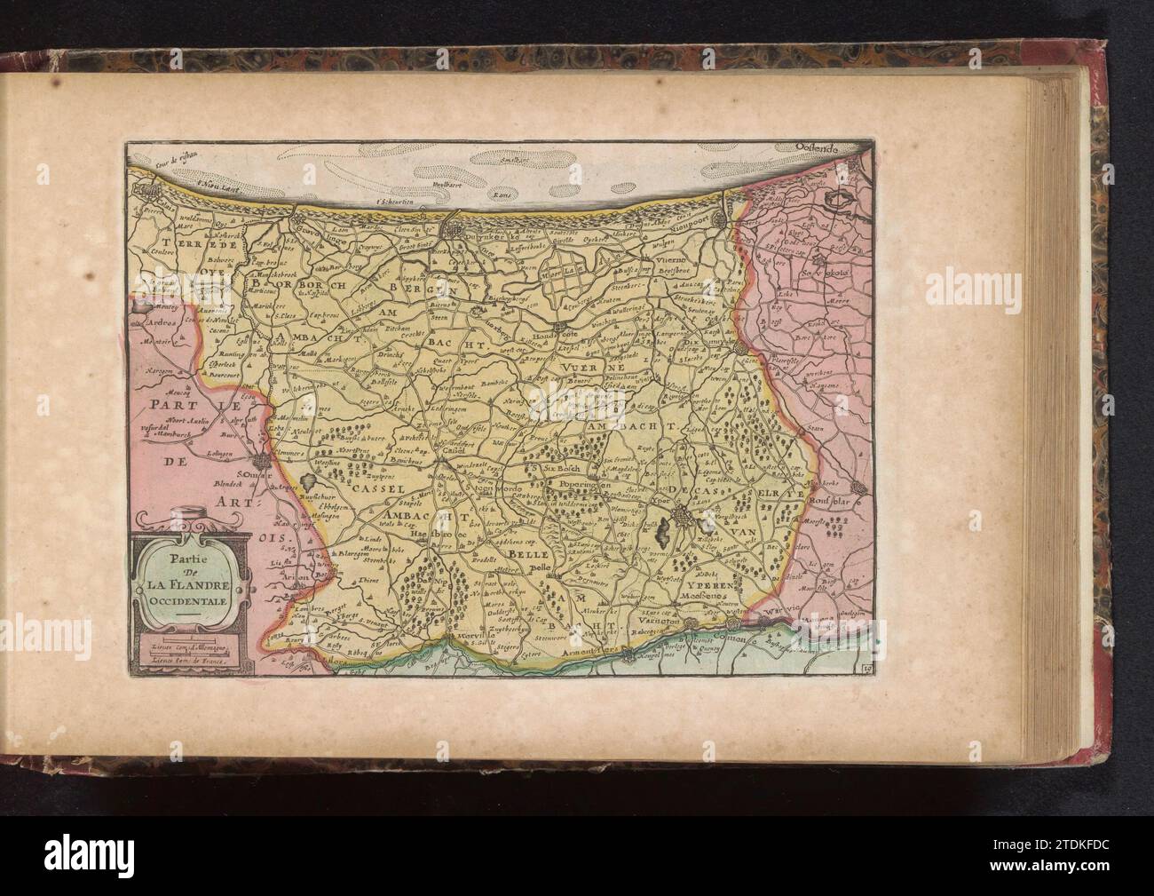 Northern Renaissance Map Flanders