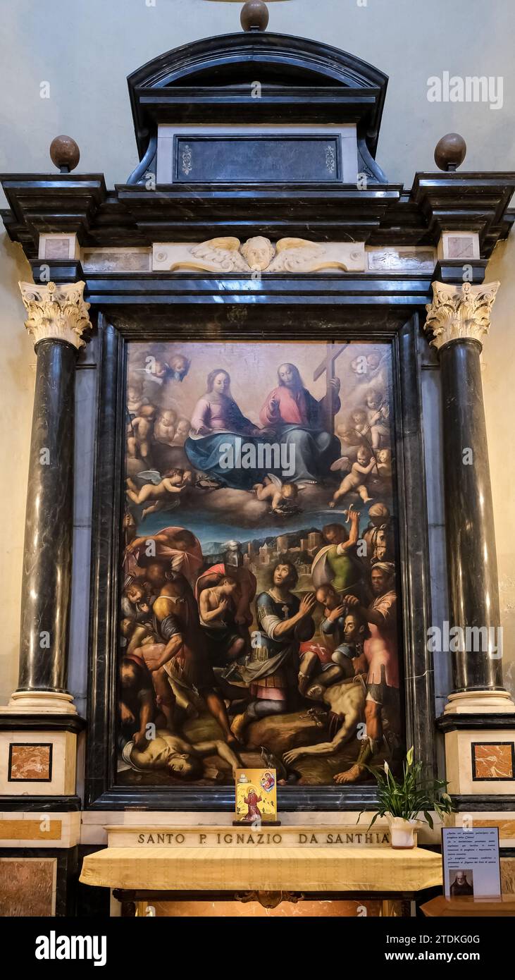 Santa maria al monte dei cappuccini interior hi-res stock photography ...