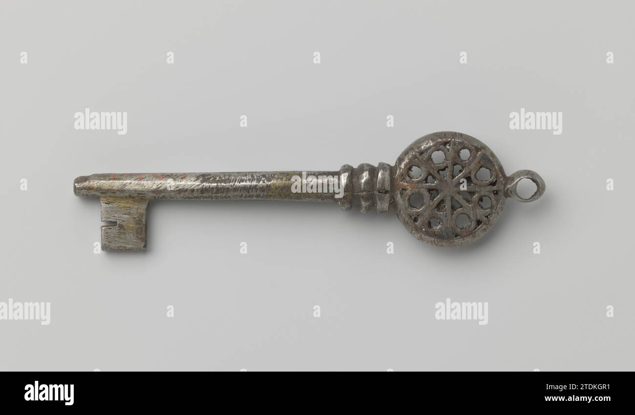 Key, c. 1500 - c. 1600 Venetian key "with rose in the round grip ...