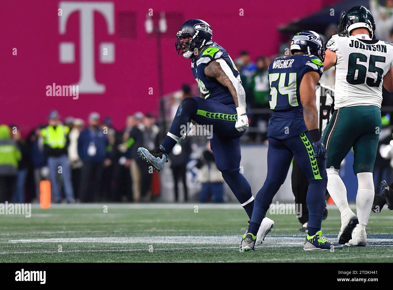 Seattle, WA, USA. 18th Dec, 2023. Seattle Seahawks defensive end ...
