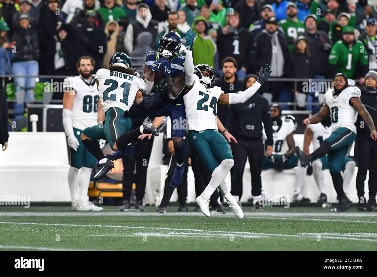 Seattle, WA, USA. 18th Dec, 2023. Seattle Seahawks wide receiver DK ...