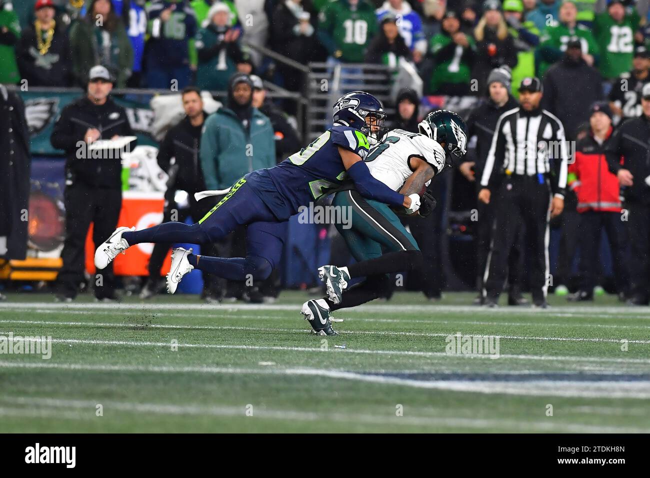 Seattle, WA, USA. 18th Dec, 2023. Philadelphia Eagles wide receiver ...