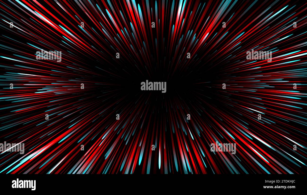 Abstract speed tunnel warp in Stock Vector Images - Alamy