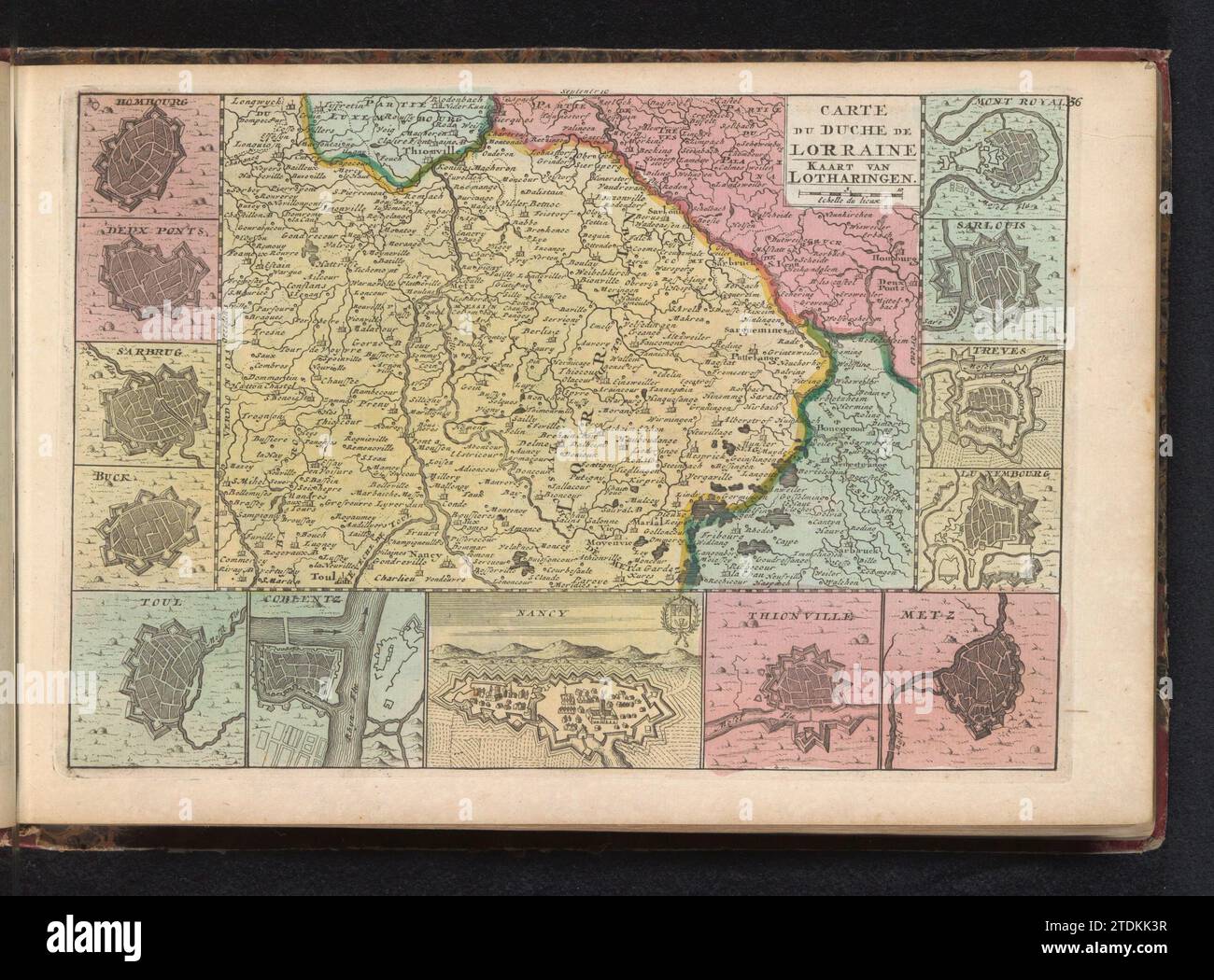 Map of lorraine hi-res stock photography and images - Alamy