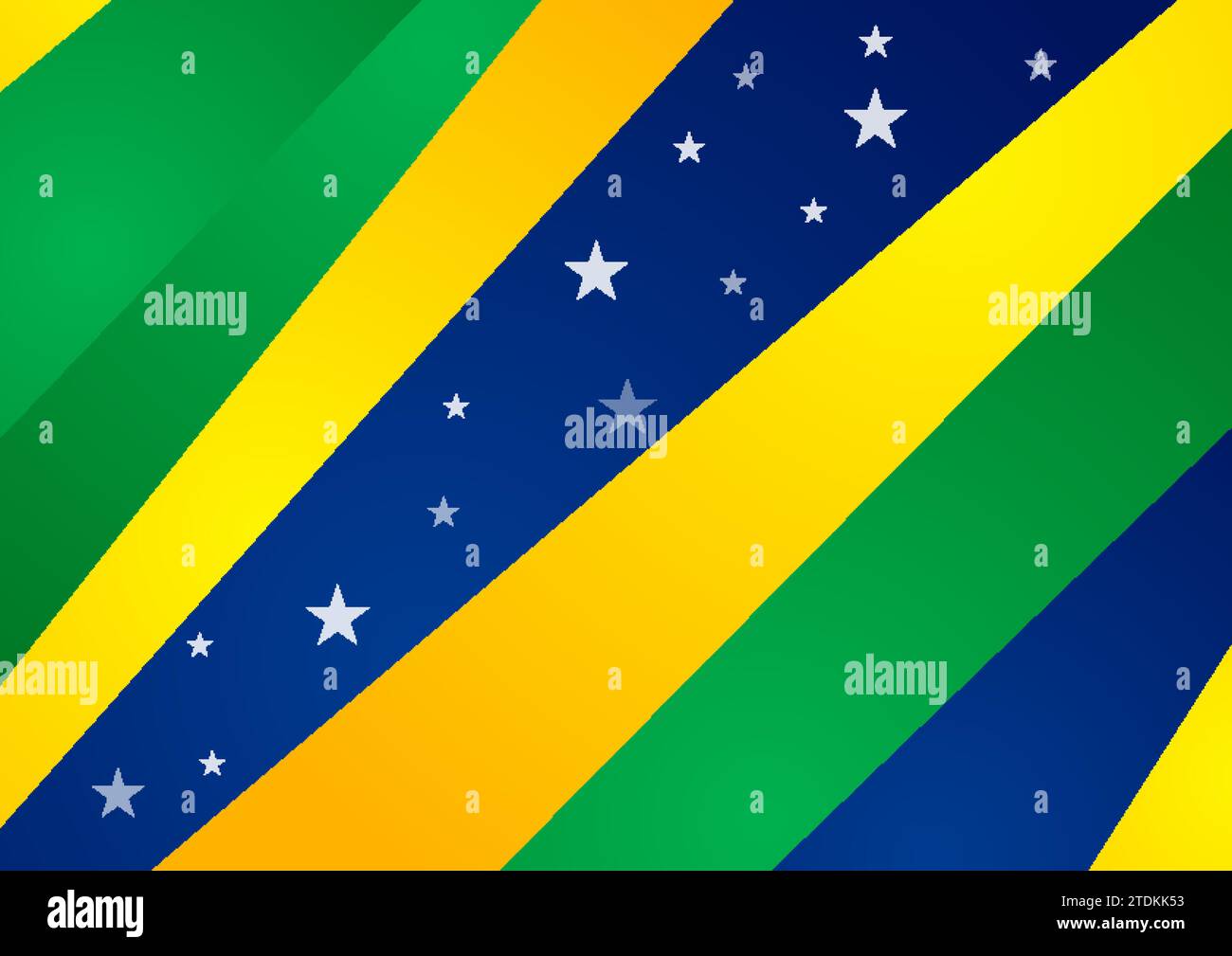 Abstract concept striped background. Brazilian flag colors vector ...