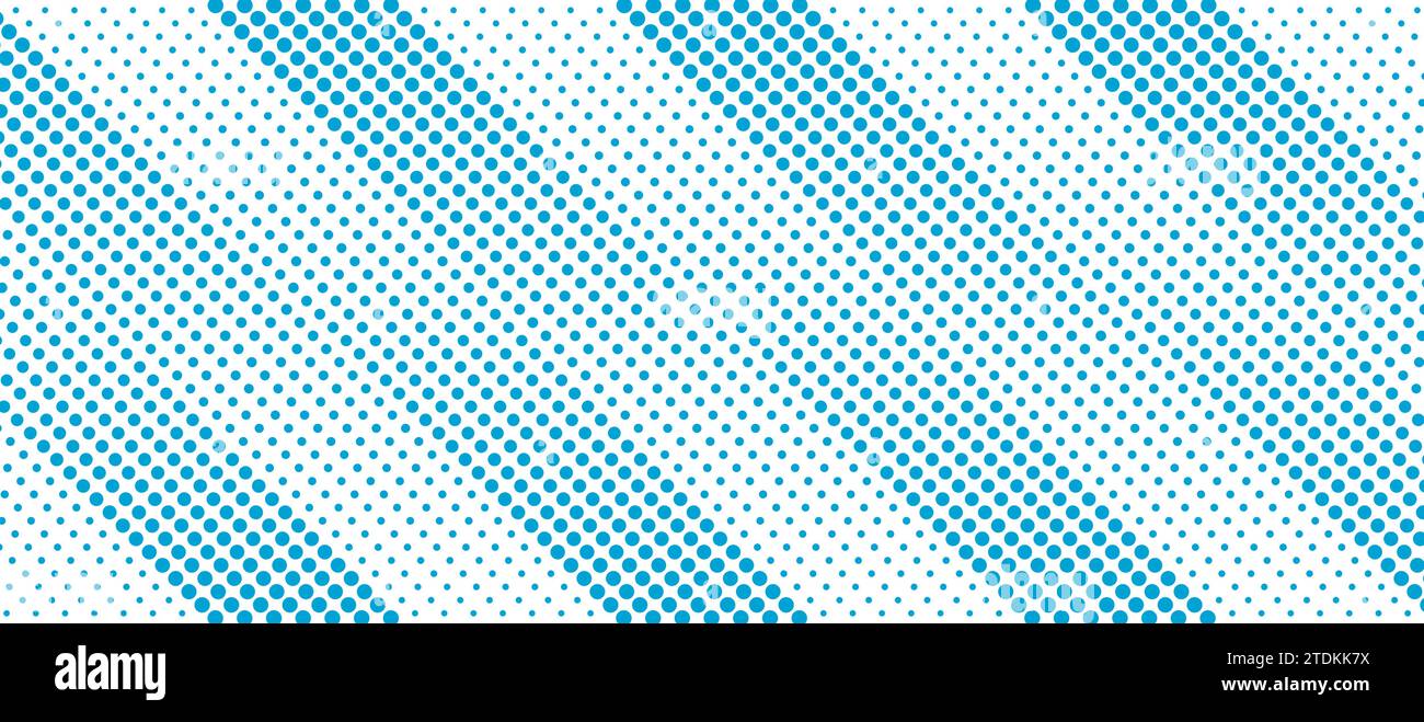 Abstract blue dotted lines pattern geometric background. Vector minimal ...