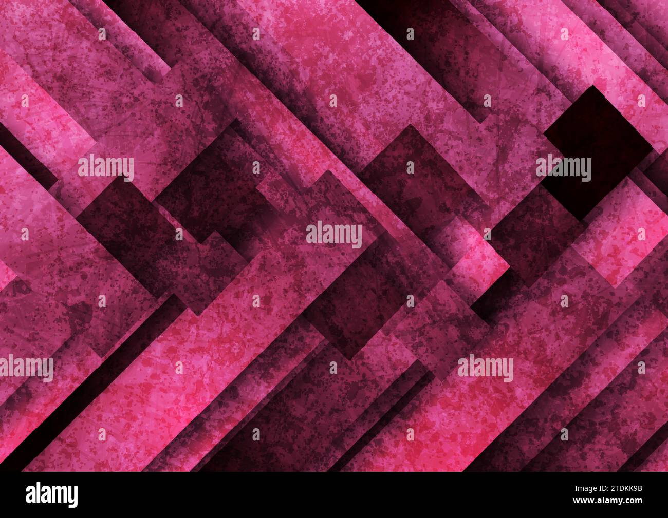 Pink abstract arrows grunge geometric background. Vector design Stock ...