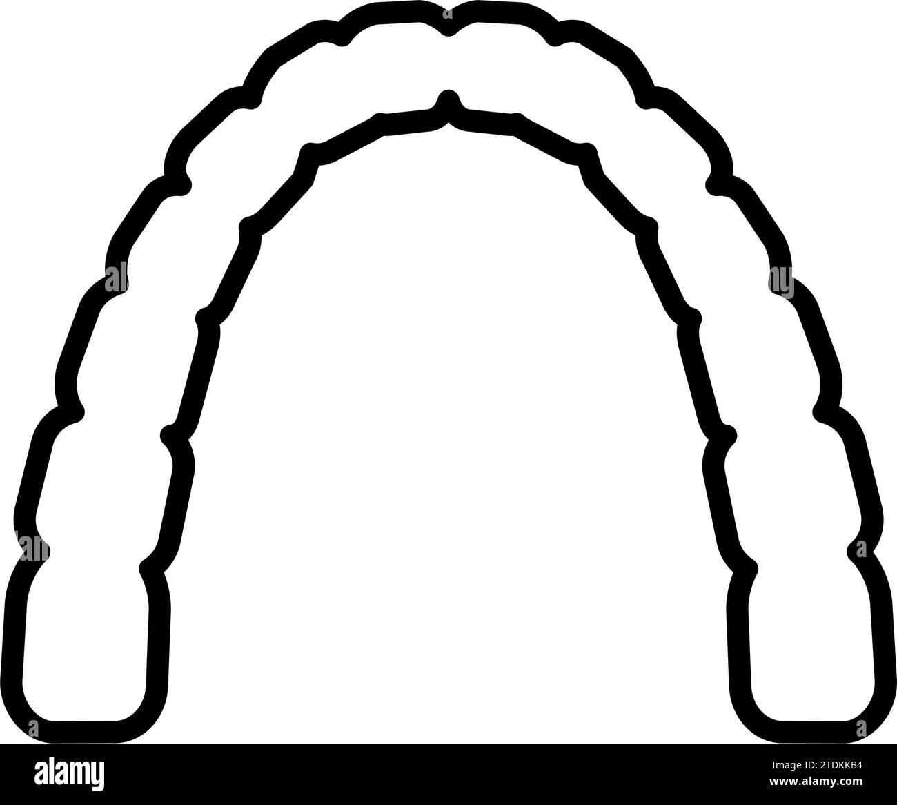 Dentistry: orthodontic appliances and mouthpieces used to straighten ...