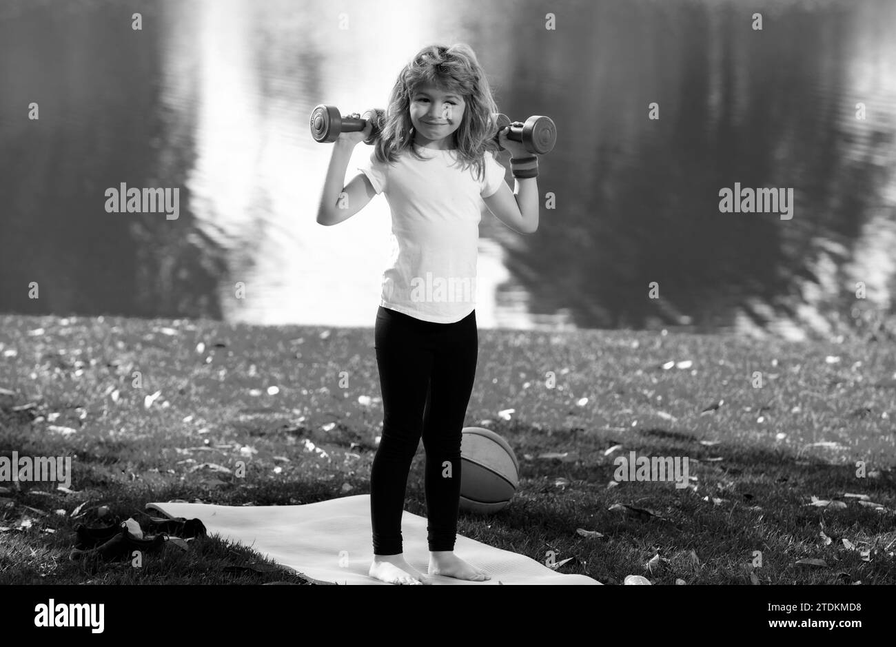 Child strong Black and White Stock Photos & Images - Alamy