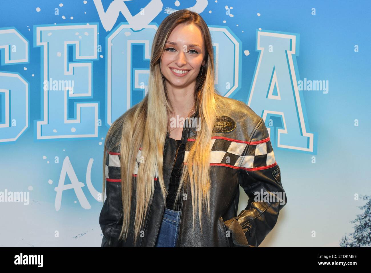 Paris, France. 18th Dec, 2023. Emma Smet attends the photocall for ...