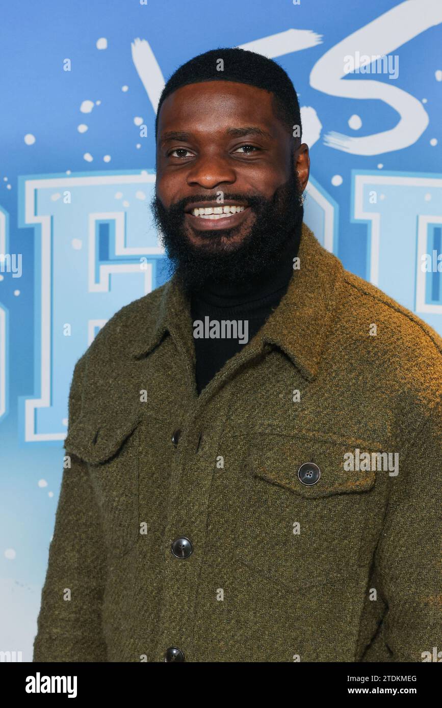 Paris, France. 18th Dec, 2023. Charly Nyobe attends the photocall for ...