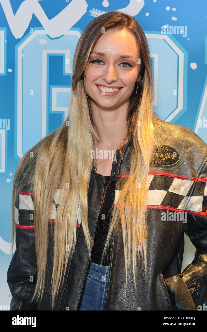 Paris, France. 18th Dec, 2023. Emma Smet attends the photocall for ...