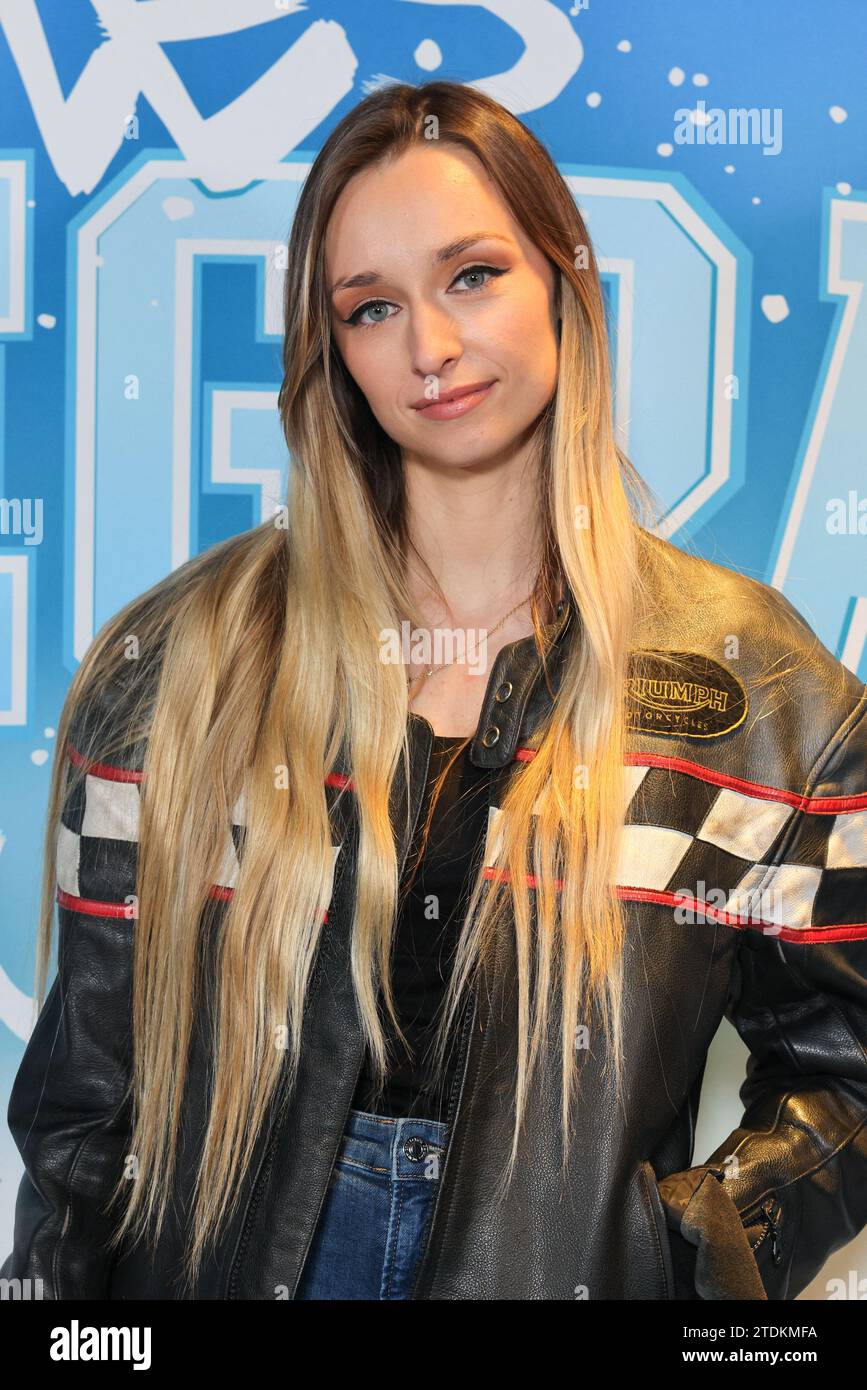 Paris, France. 18th Dec, 2023. Emma Smet attends the photocall for ...