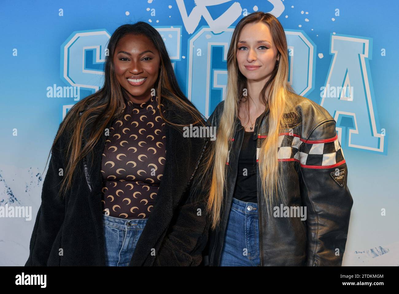 Paris, France. 18th Dec, 2023. Fatou Kaba and Emma Smet attend the ...