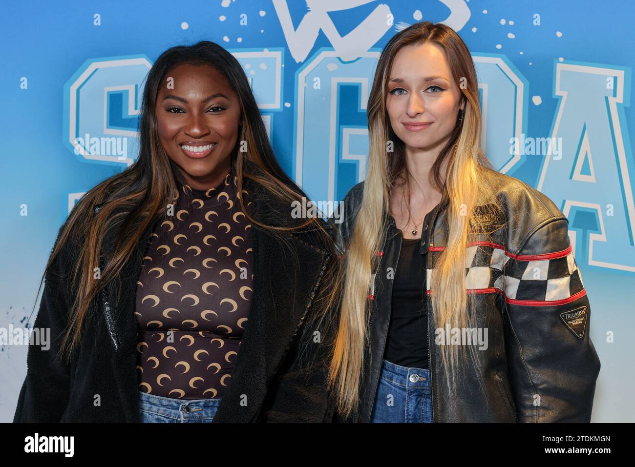 Paris, France. 18th Dec, 2023. Fatou Kaba and Emma Smet attend the ...