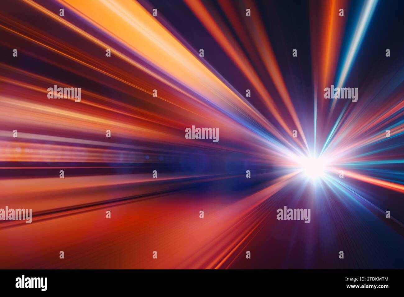 Blur fast light super speed zoom to target ultra energy high ...