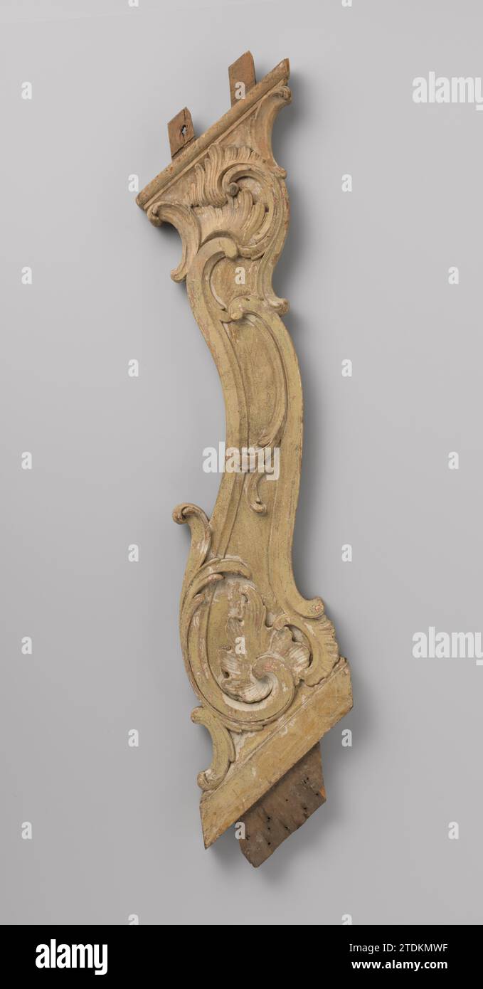 Baluster with stabbed C and S-Voluten, Anonymous, c. 1740 - c. 1760 S ...
