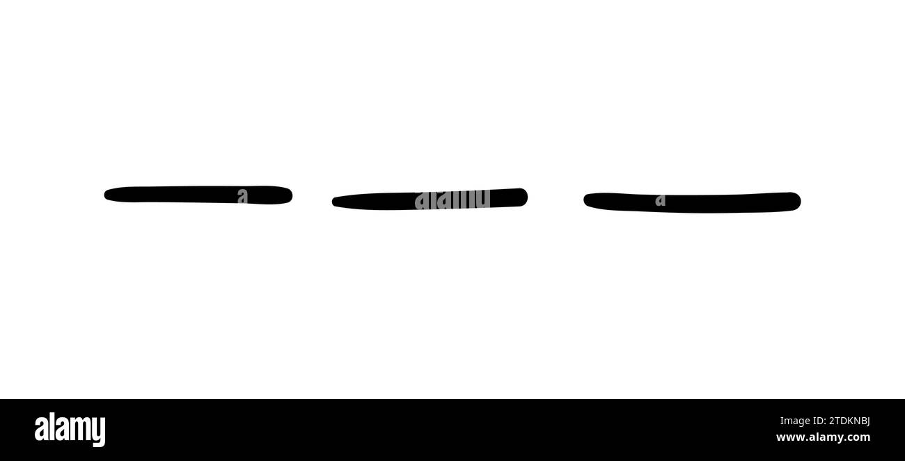 Swoosh and swoops underline typography tail shape. Brush drawn thick ...