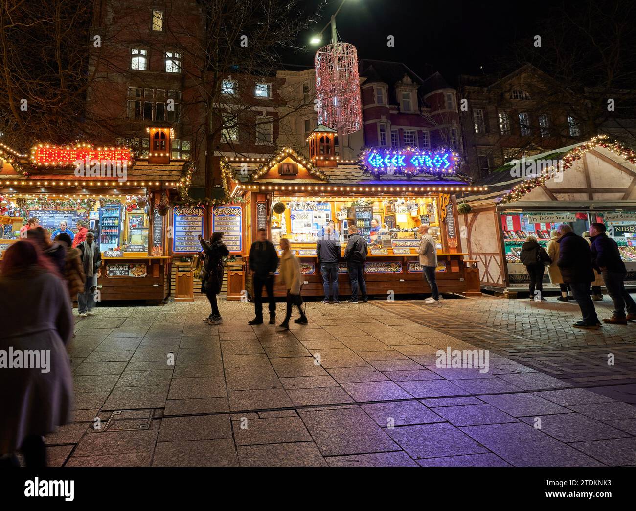 Nottingham christmas market uk hi-res stock photography and images - Alamy