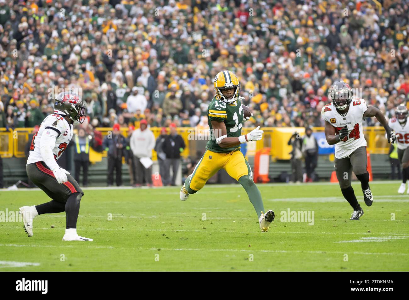 December 17, 2023: Green Bay Packers wide receiver Dontayvion Wicks (13 ...