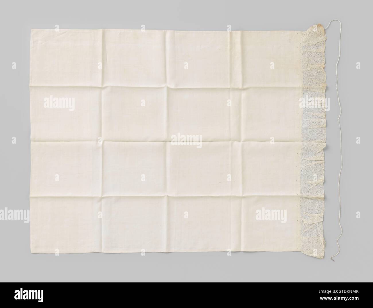 Demolition of white linen, 1762 White linen demolished with a bobbin ...