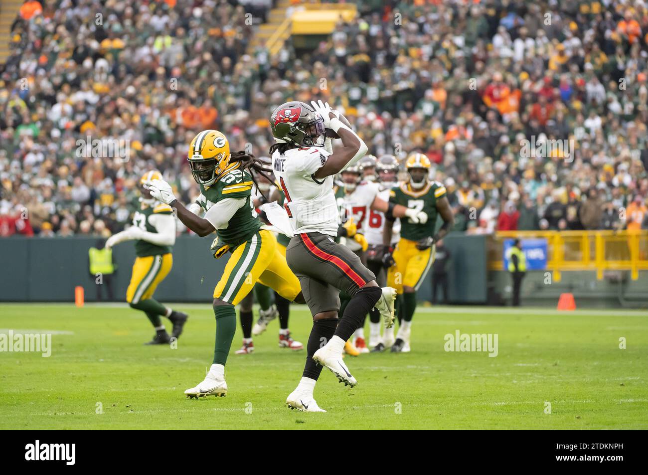 Green Bay, WI, USA. 17th Dec, 2023. Tampa Bay Buccaneers running back ...