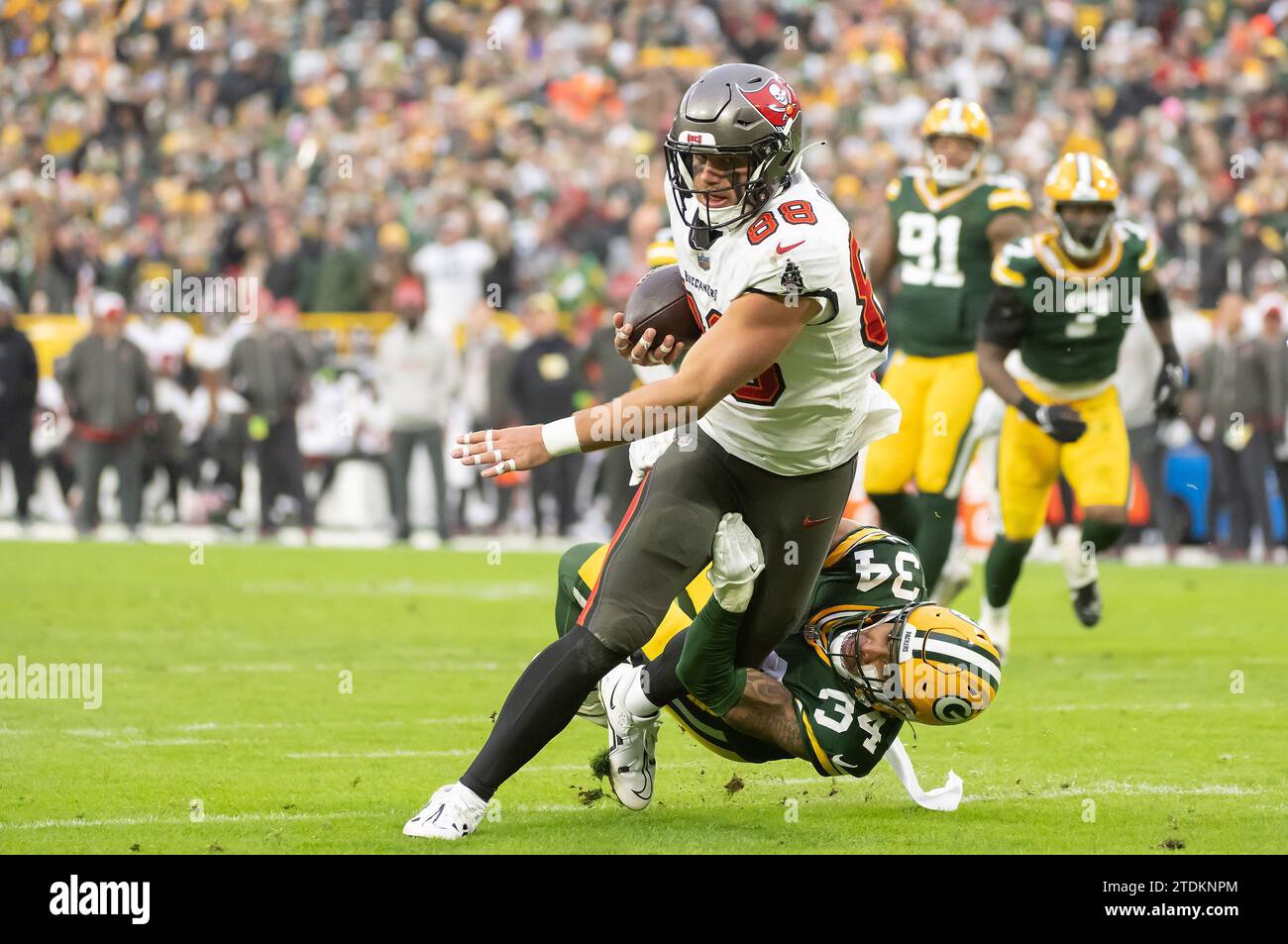 Green Bay, WI, USA. 17th Dec, 2023. Green Bay Packers safety Jonathan ...
