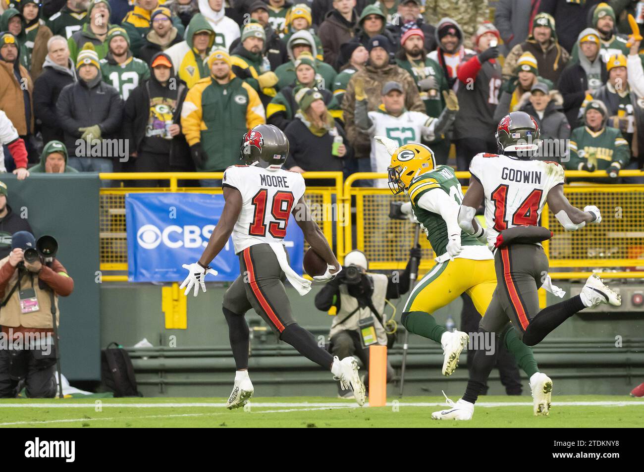 Green Bay, WI, USA. 17th Dec, 2023. Tampa Bay Buccaneers wide receiver ...