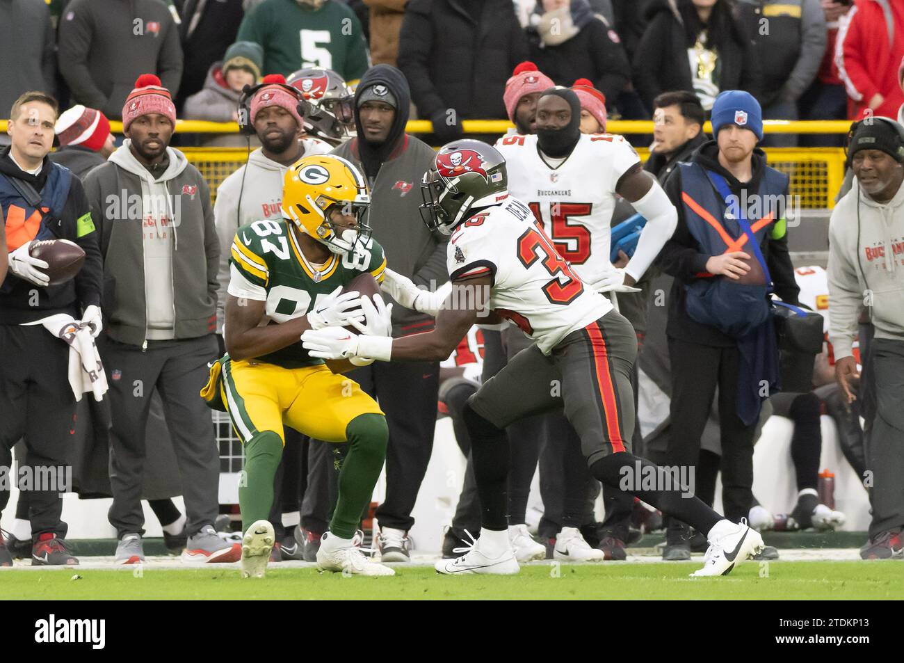 Green Bay, WI, USA. 17th Dec, 2023. Green Bay Packers wide receiver ...