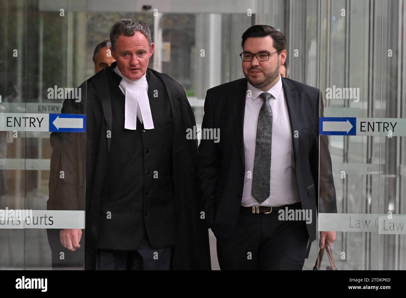 Sydney, Australia. 19th Dec, 2023. Lawyer Steven Whybrow and former ...