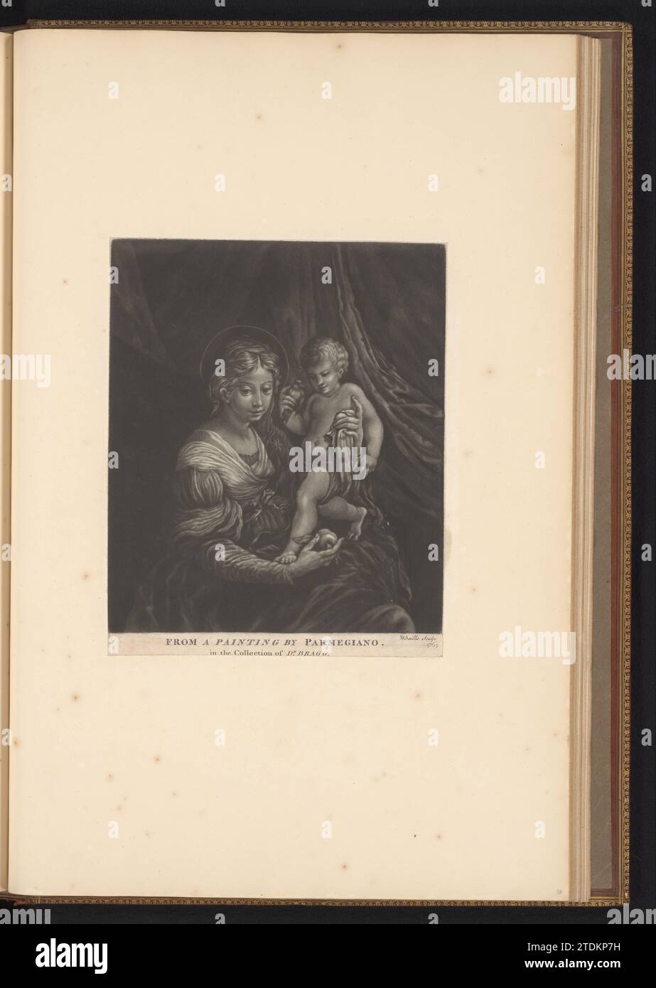 Maria met Kind, William Baillie, after Parmigianino, 1769 The Virgin ...