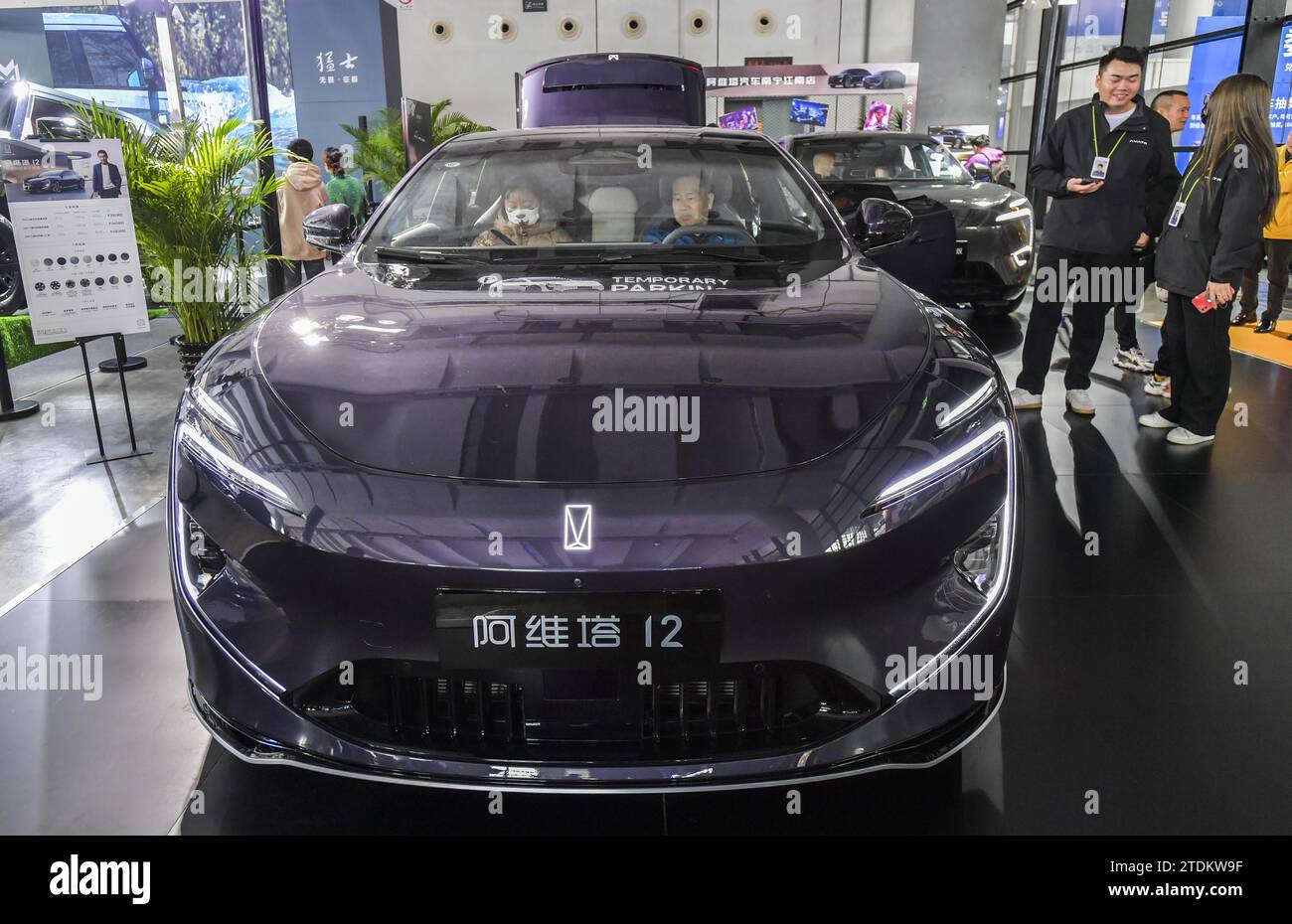 People visit the 16th China-ASEAN (Nanning) International Automobile ...