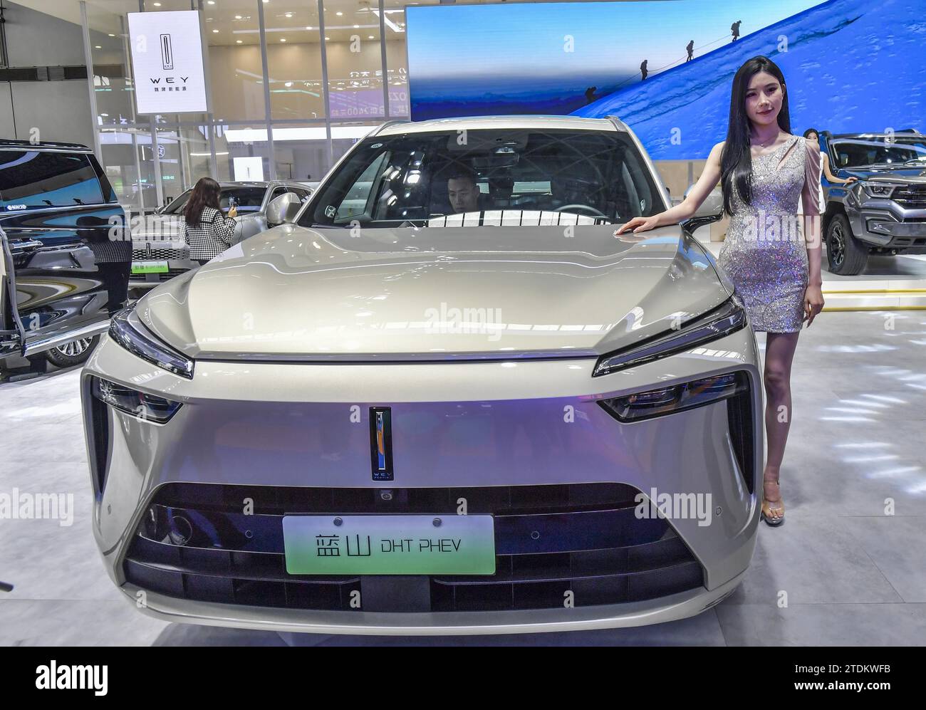 People visit the 16th China-ASEAN (Nanning) International Automobile ...