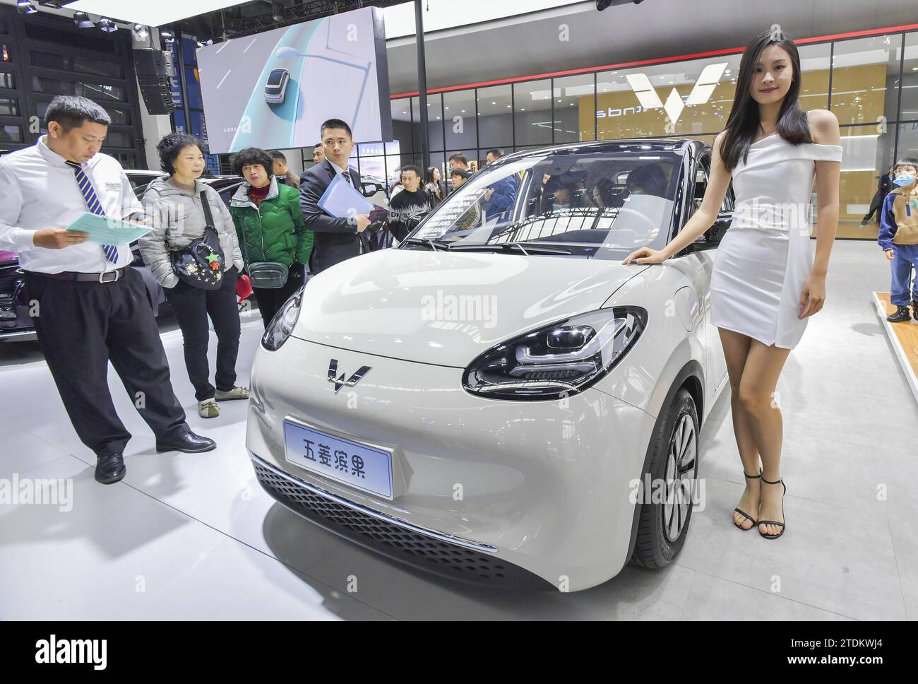 People visit the 16th China-ASEAN (Nanning) International Automobile ...