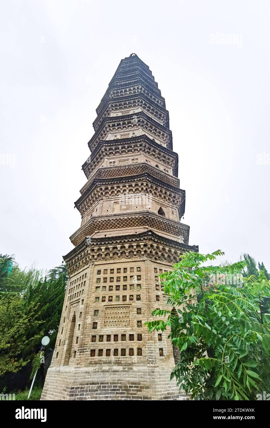 Bozhou City, Anhui Province, China Mengcheng County ten thousand Buddha ...
