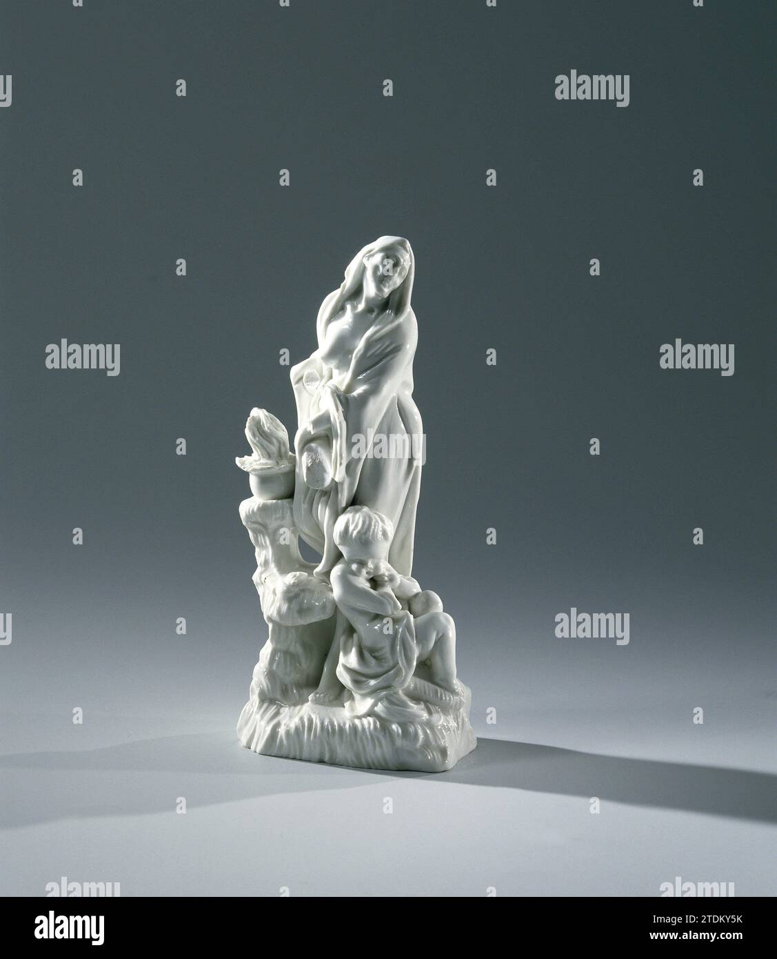 De Winter, from a series of the four seasons, Weesper Porcelain factory ...