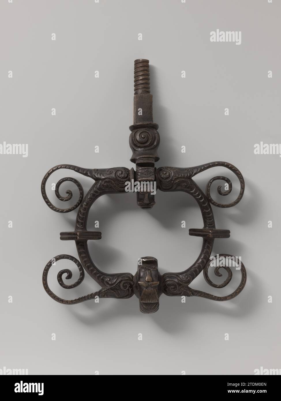 Door beater, 1400 - 1500 An iron door beater. Coming from the D. van ...