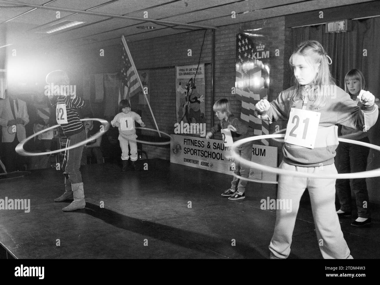 Hula hoop competitions Lisse., Competitions, Lisse, 26-11-1983, Whizgle ...