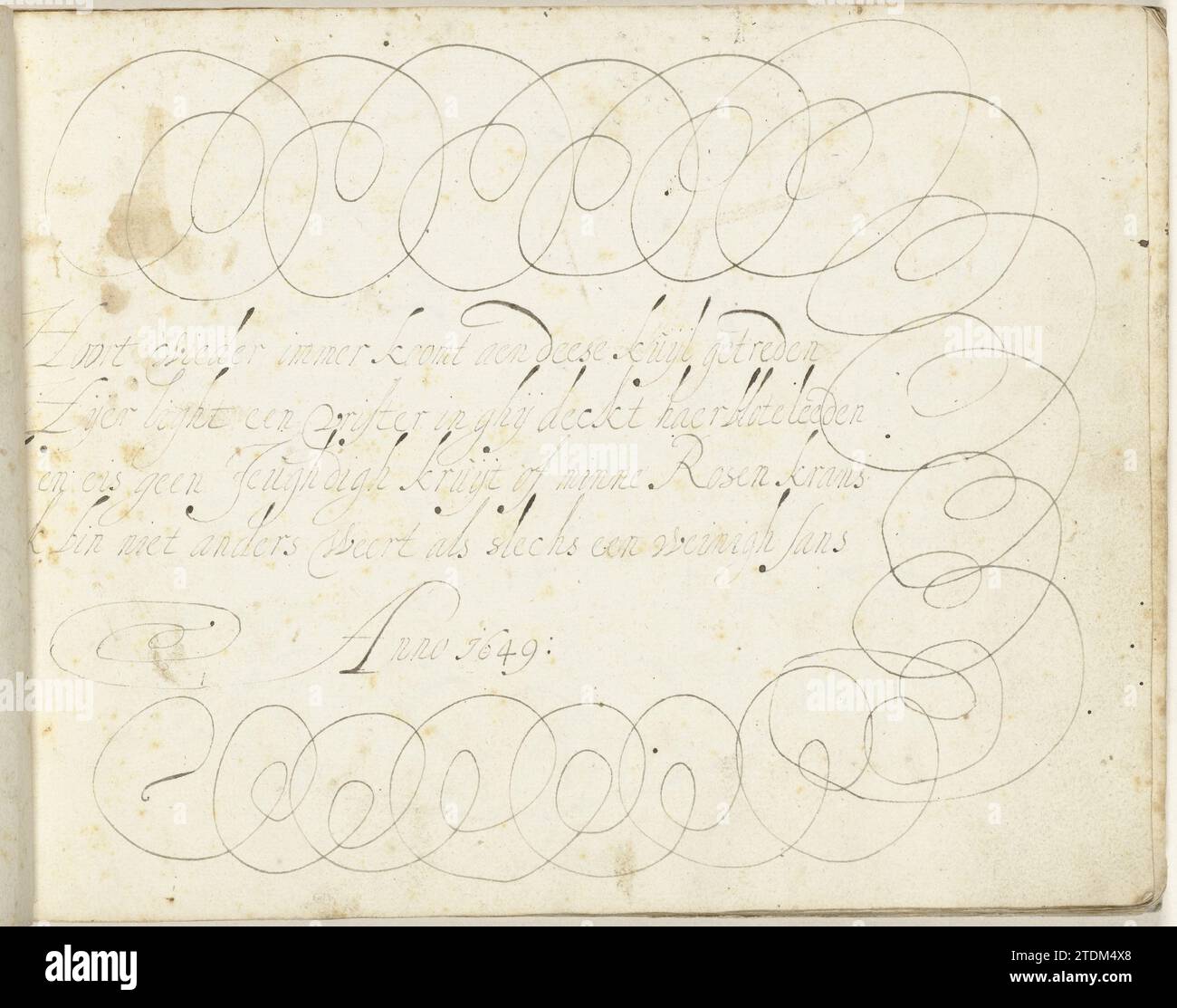 The beginning of a poem calligraphy hi-res stock photography and images ...