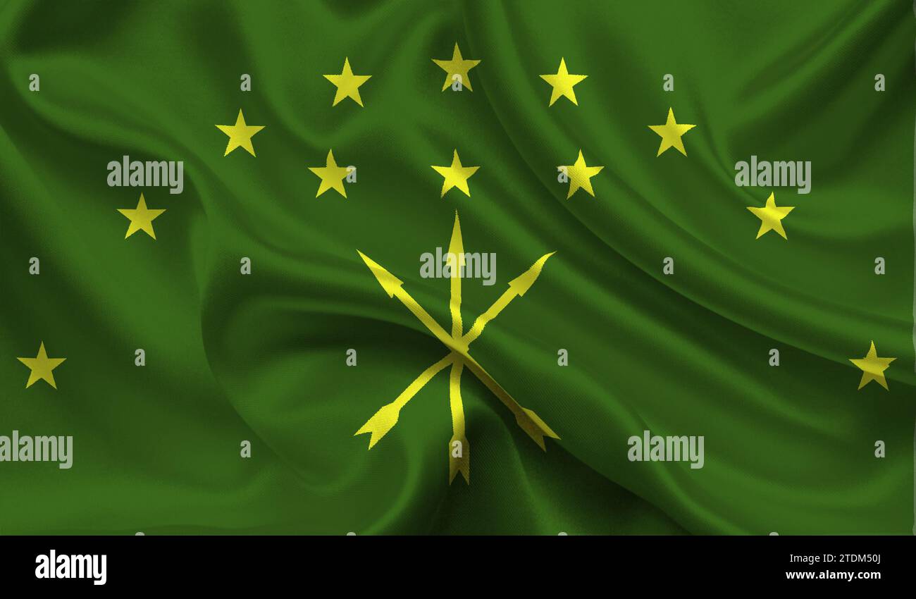 Adygea map hi-res stock photography and images - Alamy