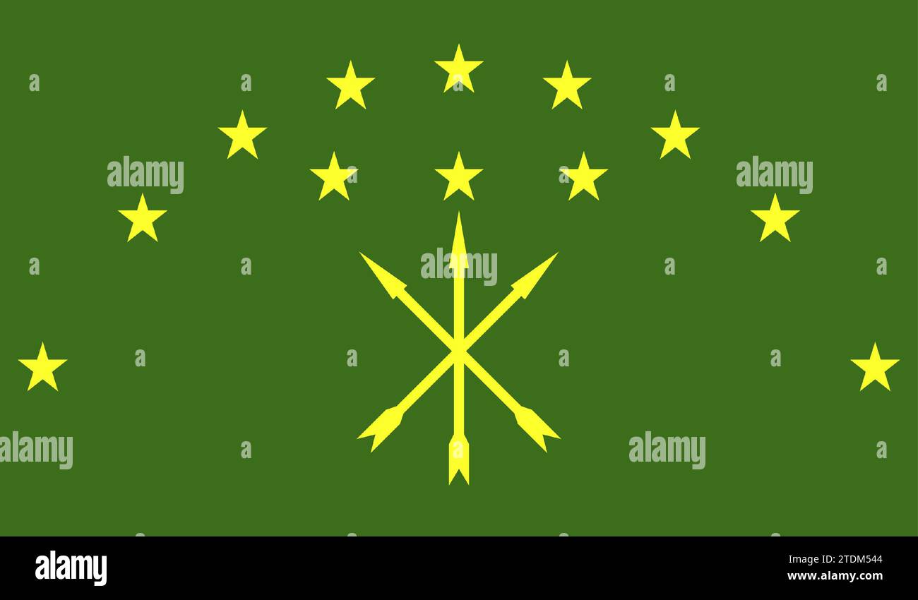 Adygea map hi-res stock photography and images - Alamy