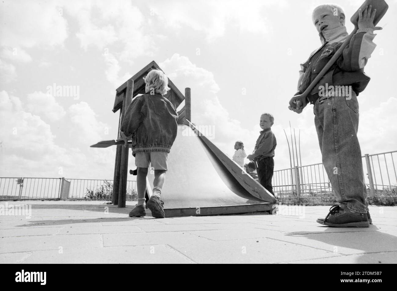 Broken slide school cornerstone hi-res stock photography and images - Alamy