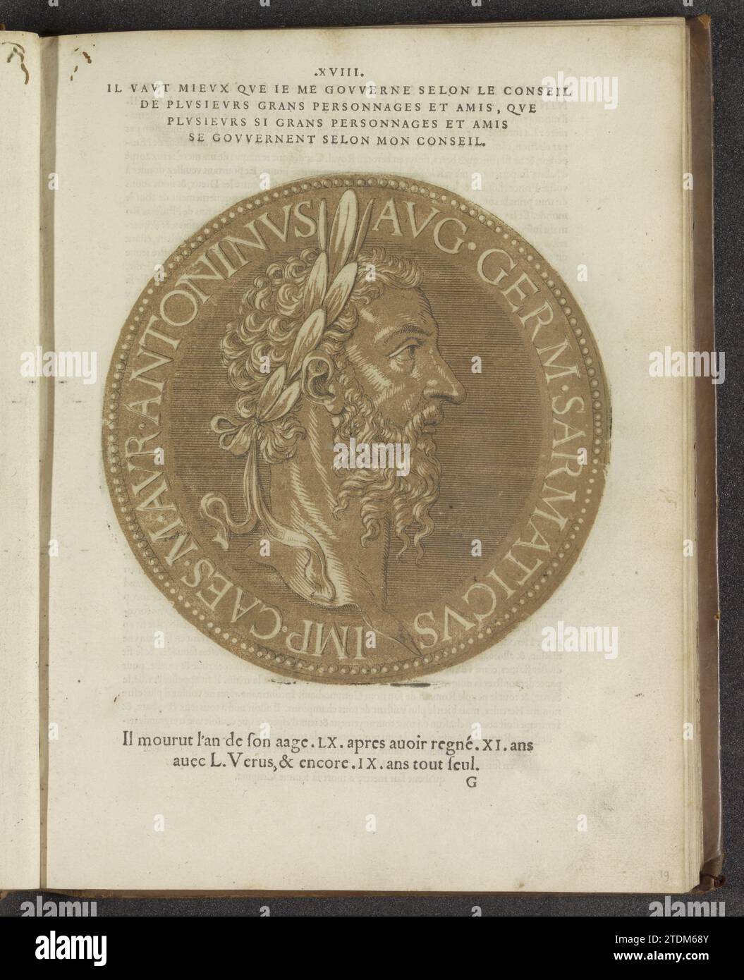 Portrait of Emperor Marcus Aurelius, 1559 Portrait of Emperor Marcus ...