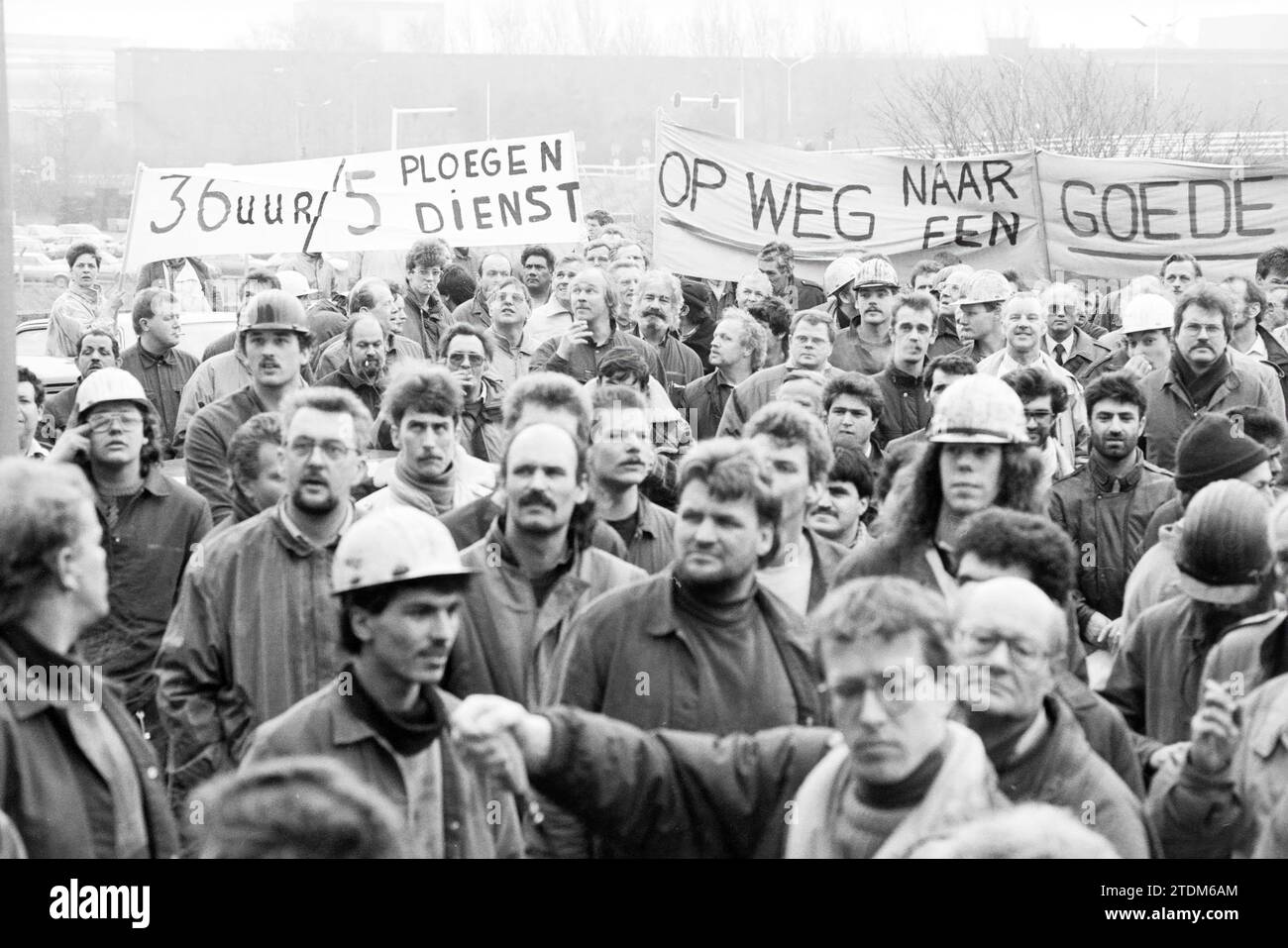 Strike collective labor agreement negotiations blast furnaces hi-res ...