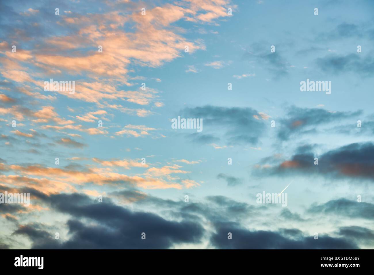 A breathtaking sunset scene with colorful hues painting the sky ...