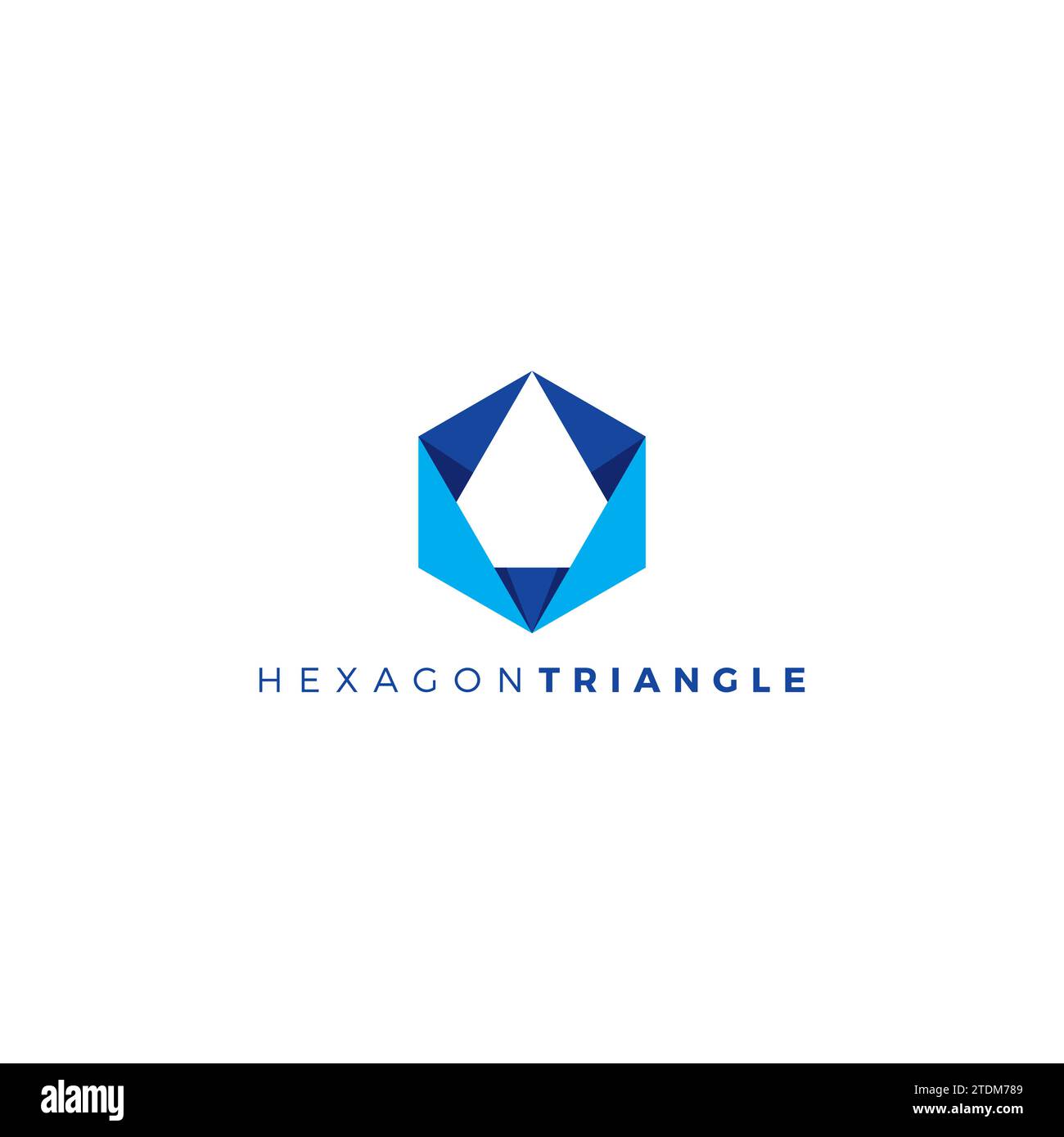 Hexagon triangle hi-res stock photography and images - Alamy