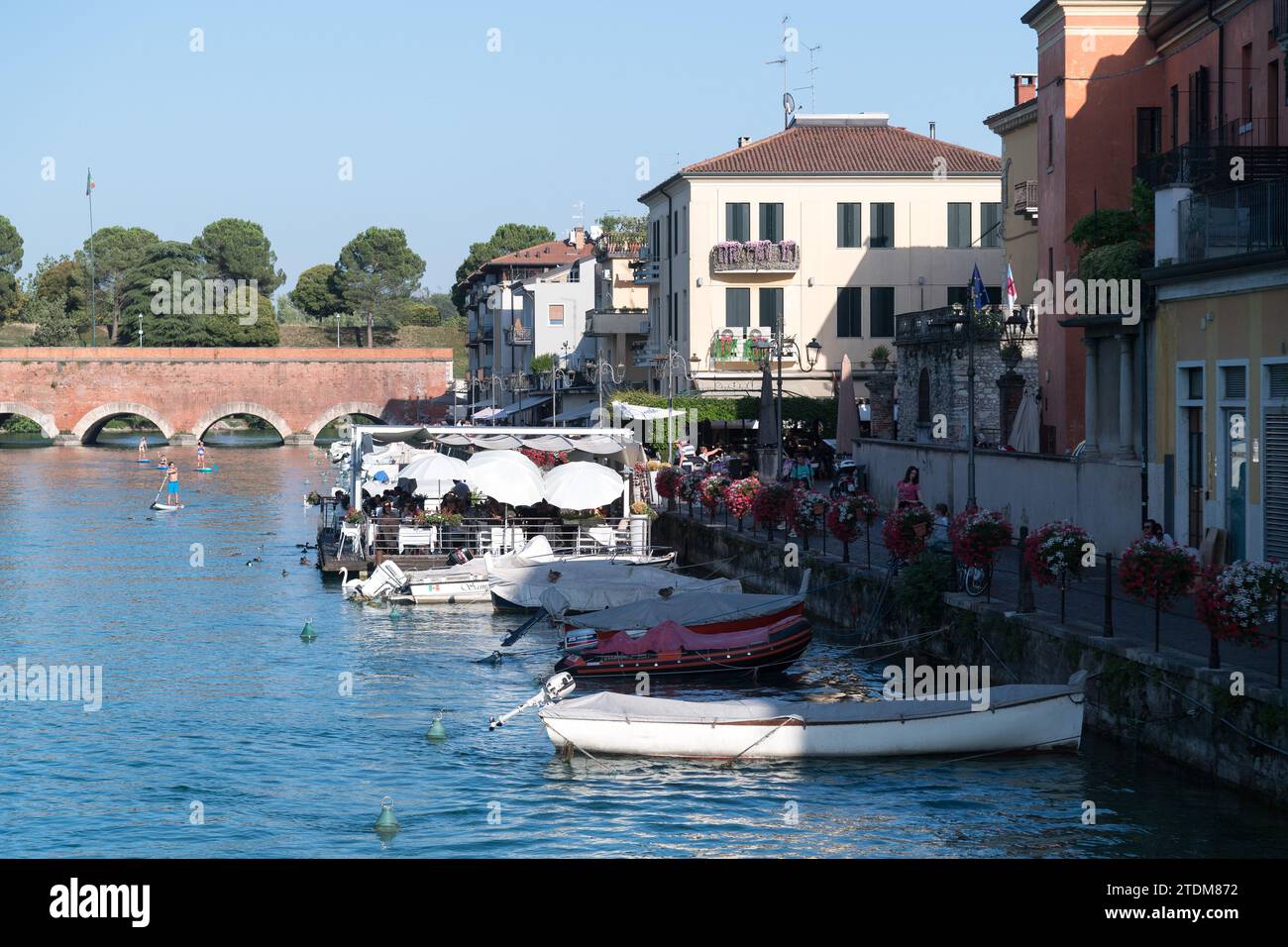 Canale di Mezzo, Ponte dei Voltoni (Voltoni Bridge) of Venetian fortifications Fortezza di ...